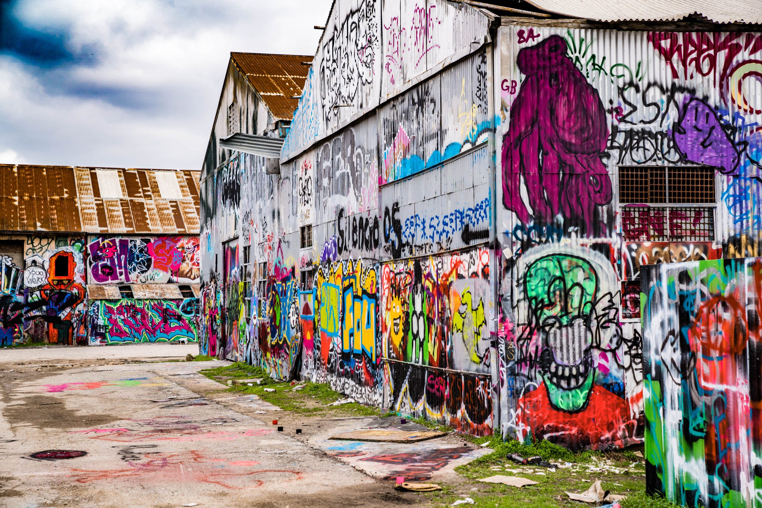 My Adventures in Graffiti Art at the Fabrication Yard